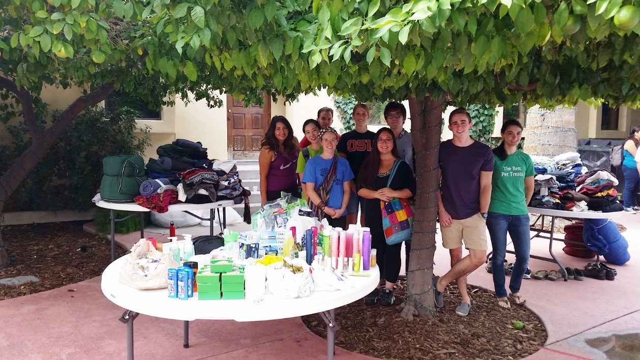 University Fellows Donation Drive Builds Communities | Graduate Center
